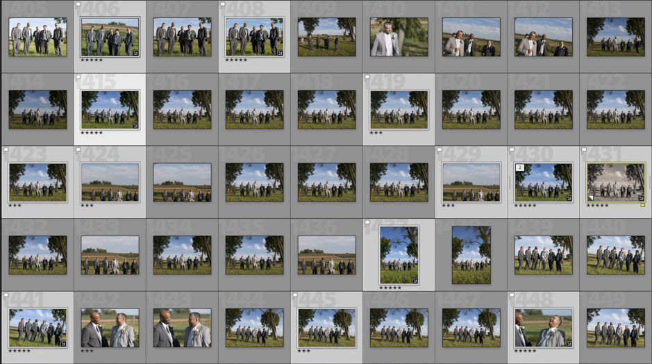 Selection Services - Wedding Post Production for Professional Photographers